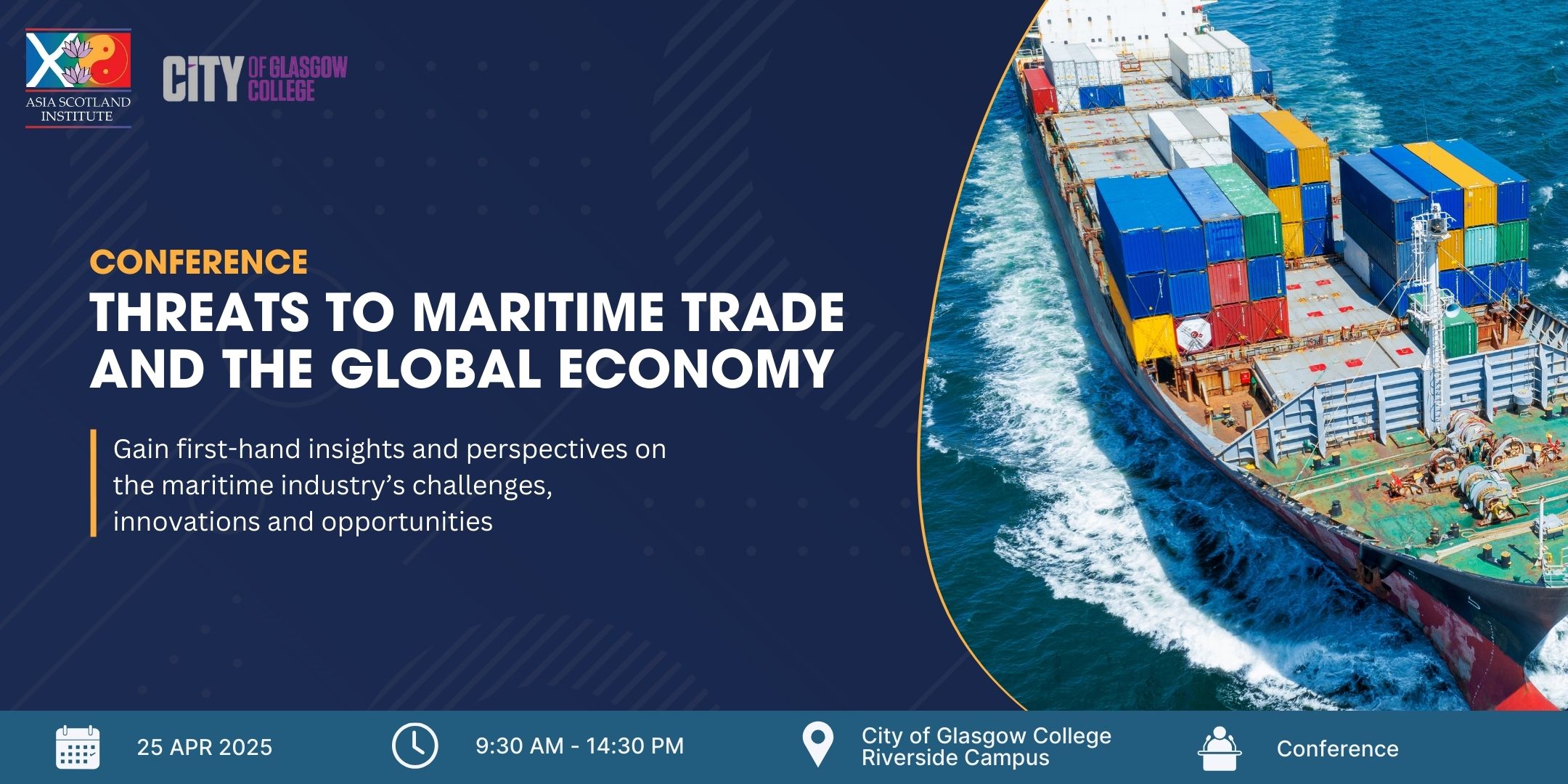 Threats to Maritime Trade and the Global Economy - Asia Scotland Institute